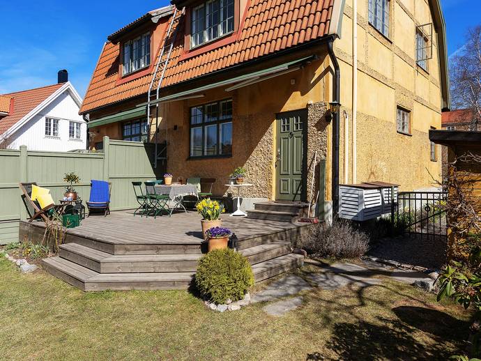 Krokvägen 16 - Såld parhus (Äganderätt) - Gamla Enskede, Stockholms ...