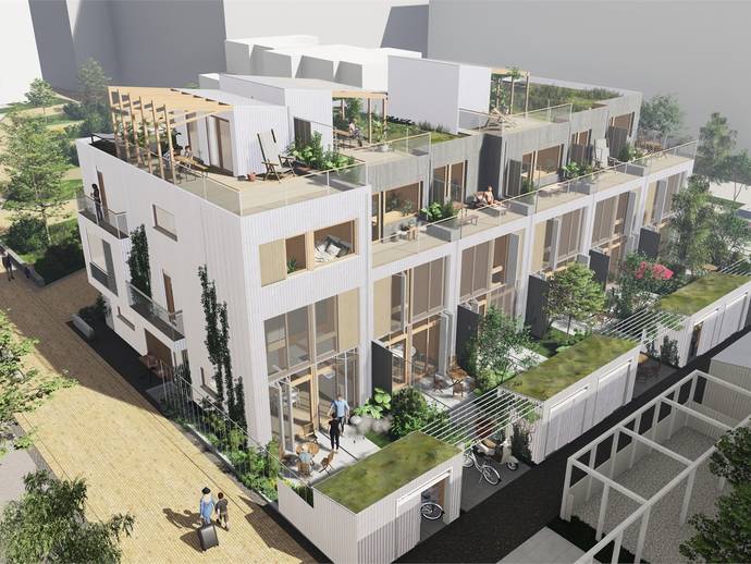 RADAR arkitektur - Arkitektritade Radhus nr. 2 i Brunnshög, Lunds ...