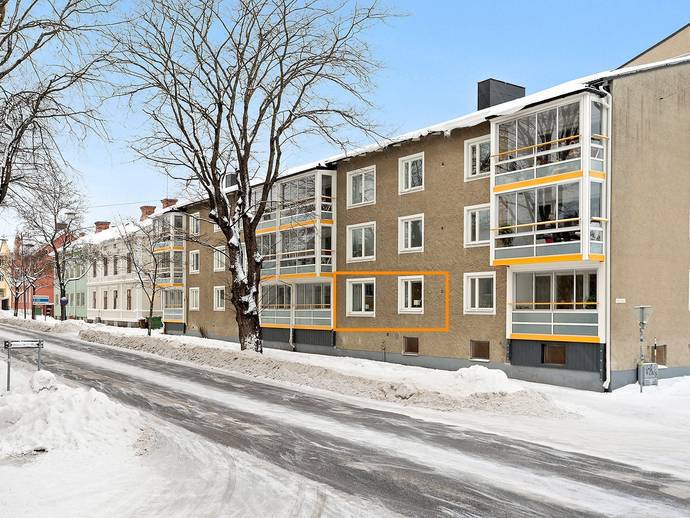 Kaptensgatan 9 A i Söderhamn, Söderhamns kommun - lägenhet till salu ...