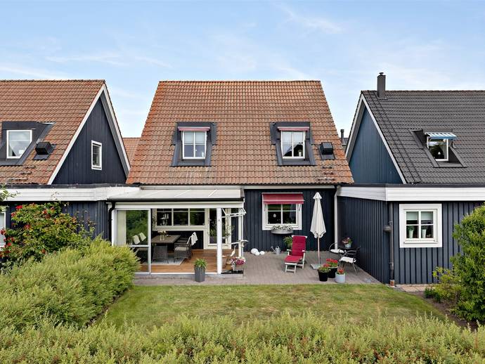 Bomvägen 12 - Såld kedjehus (Äganderätt) - Eketånga-Söndrum, Halmstads ...