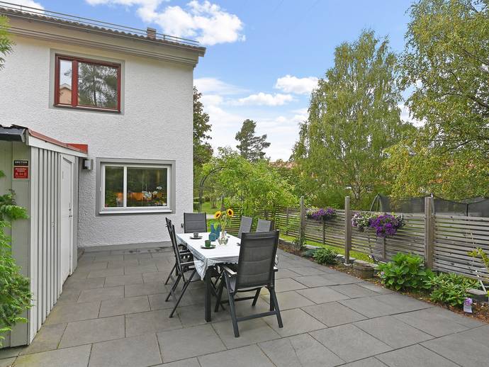 Duettvägen 111 i Östra Skogås, Huddinge kommun - radhus till salu - Hemnet