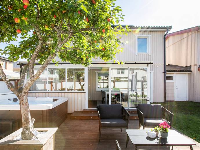 Vikingavägen 116 - Såld kedjehus (Tomträtt) - Södra Bomhus, Gävle ...