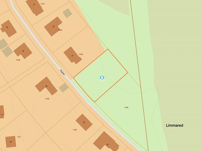 Åsgatan 23 i LIMMARED, Tranemo kommun - tomt till salu - Hemnet