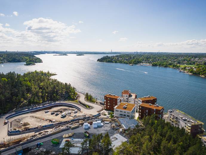 Edelcrantz väg 40 (2-plans parhus) i Telegrafberget - Nacka, Nacka ...