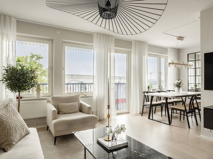 Alva Myrdals gata 8, vån 4 i Fruängen, Stockholms kommun - lägenhet ...