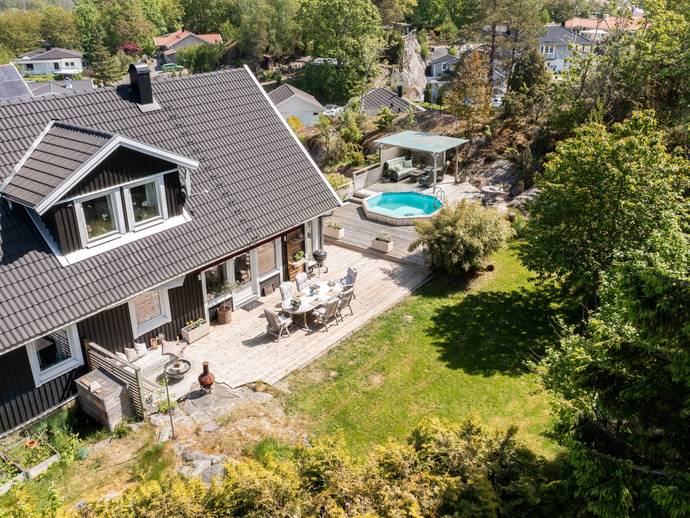 Hedens Höjdstig 8 i Billdal Snipen, Kungsbacka kommun - villa till salu ...