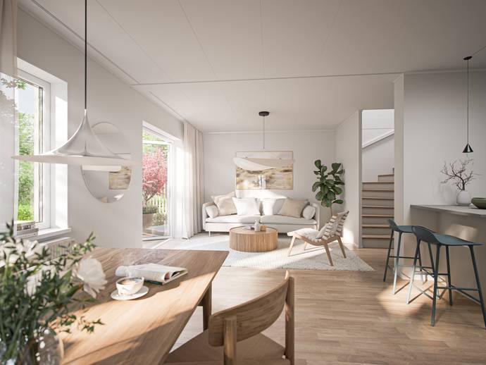 Slottsfogdevägen 20 i Mariefred, Strängnäs kommun - radhus till salu ...