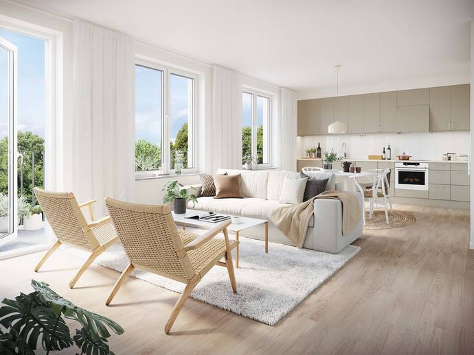 Borghöjdsvägen 3 i Bromsten, Stockholms kommun - lägenhet till salu ...