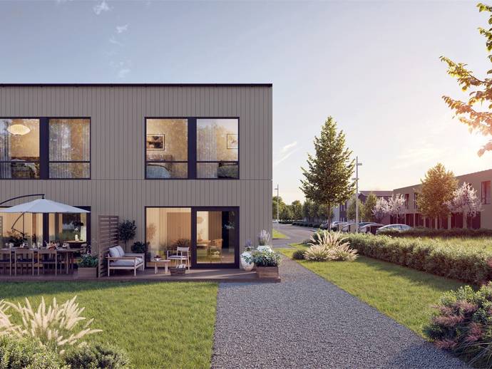 Begoniaslingan 68 A i Bro - Rosenängarna, Upplands-Bro kommun - radhus ...