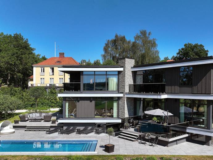 Trädgårdsvägen 38 i Stockholm - Lidingö, Lidingö kommun - villa till ...