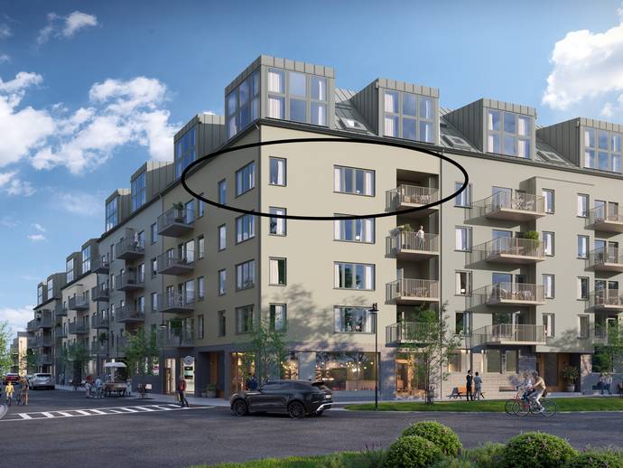 Edsviksvägen 4, 4 tr i Centrala Sollentuna/Edsviken, Sollentuna kommun ...