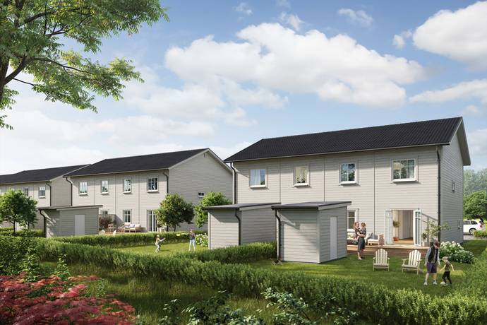 Sörfjärden parhus - nr: 6 i Härad, Strängnäs kommun - Radhus till salu ...