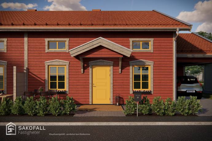 Måsvägen - Nyckelfärdigt parhus i Ulvhäll, Strängnäs kommun - radhus ...