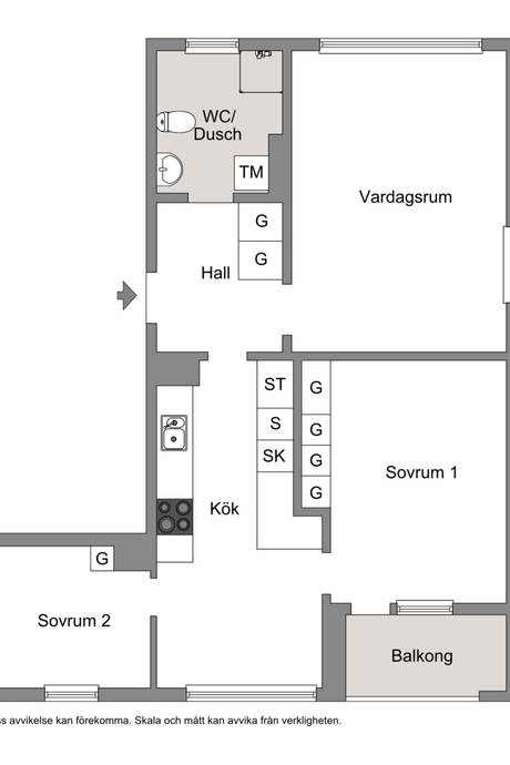 Frejgatan 57 i Märsta - Valsta, Sigtuna kommun - lägenhet till salu ...